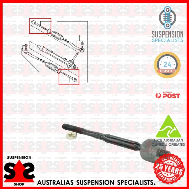 FRONT AXLE INNER Tie Rod Suit NISSAN Tiida Hatchback (C12) 1.8 TIIDA Hatchback EUR 25,03 ...