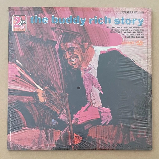 BUDDY RICH - The Buddy Rich Story. 1960s US pressing. WING. JAZZ $25.00 ...