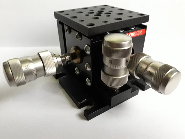 THORLABS MBT616/M, 3-AXIS MicroBlock Stage with Compact Differential ...