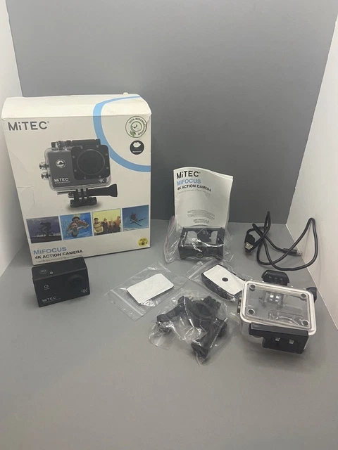 MITEC 4K ACTION Camera with waterproof housing, MiFocus, WIFI, UltraHD ...