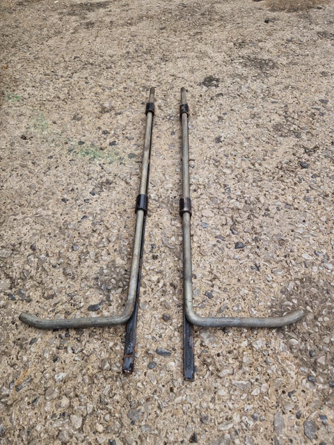 PAIR GATE / Garage Drop Bolt Heavy Duty 60cm Drop Down Bolts ...