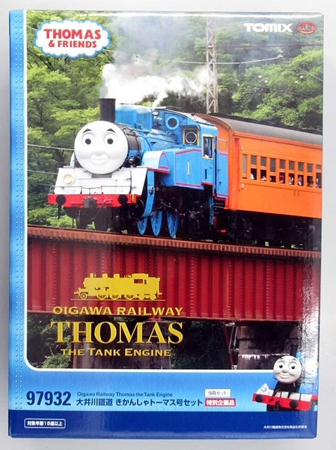NGAUGE TOMIX 97932 Oigawa Chemin Thomas la Locomotive Voiture Set ...