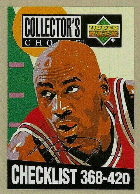 1994-95 UPPER DECK Michael Jordan Silver Collectors Choice #420 Nba ... 1994-95 UPPER DECK Michael Jordan Silver Collectors Choice #420 Nba ...