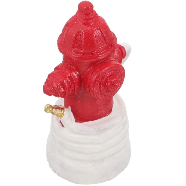 GARDEN FIRE HYDRANT Sculpture Yard Fire Hydrant Model Miniature Fire ...