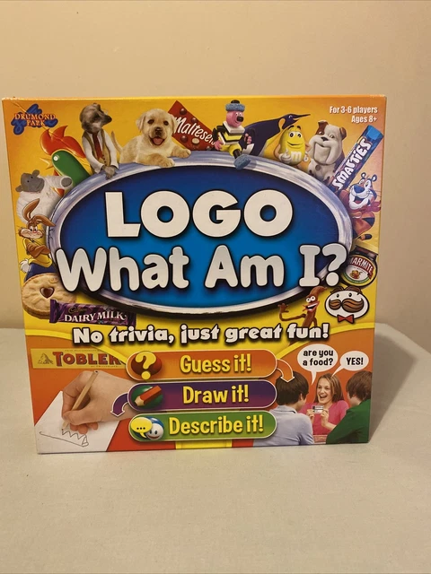LOGO-WHAT AM I?-BOARD Game-Children-Family-Friends-Party-Drawing ...