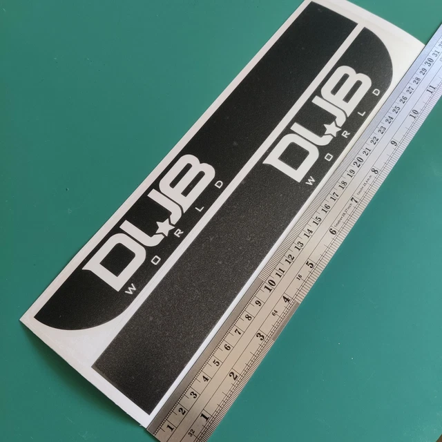 VW DUB LOGO Volkswagen Beetle/T4/T5/T6/Golf Decal Sticker Drift JDM 👑 £ ...