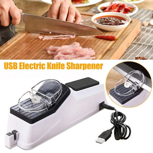 2 IN1 ELECTRIC Knife Sharpener and Scissor Sharpeners Family Kitchen ...