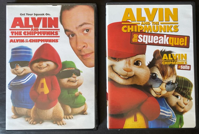 ALVIN & THE Chipmunks DVD Bundle: Alvin & The Chipmunks & The ...