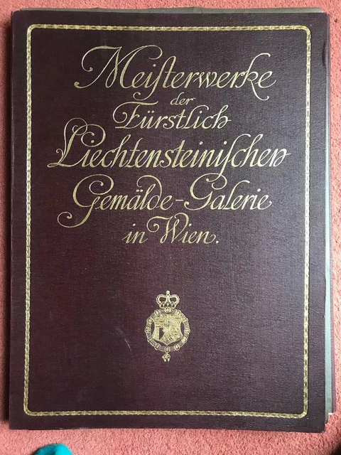 FOGLIO ANTICO 15 stampe collotipi Josef Lowy Wien Botticelli da Vinci ...