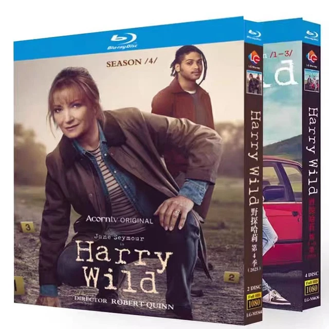HARRY WILD SEASON 1-4 (2025) 6-Disc 1080P All RegionPlay Seal Box £50. ...