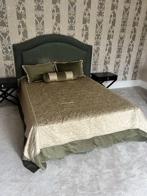 KING SIZE(160) BED With Mattress And Cover £52.70 - PicClick UK