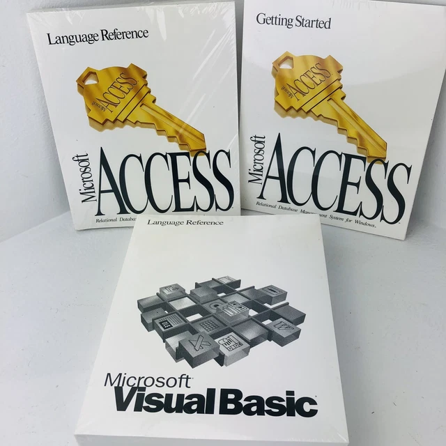 MICROSOFT ACCESS: GETTING Started-Language Reference-Visual Basic ...