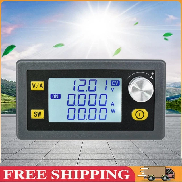 6-36V DC BUCK Boost Converter LCD Display Power Step UP/Down Power ...