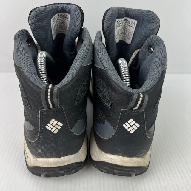 COLUMBIA OMNI-GRIP WATERPROOF Techlite Hiking Boots Womens US 9.5 Black/Grey $63.99 - PicClick AU