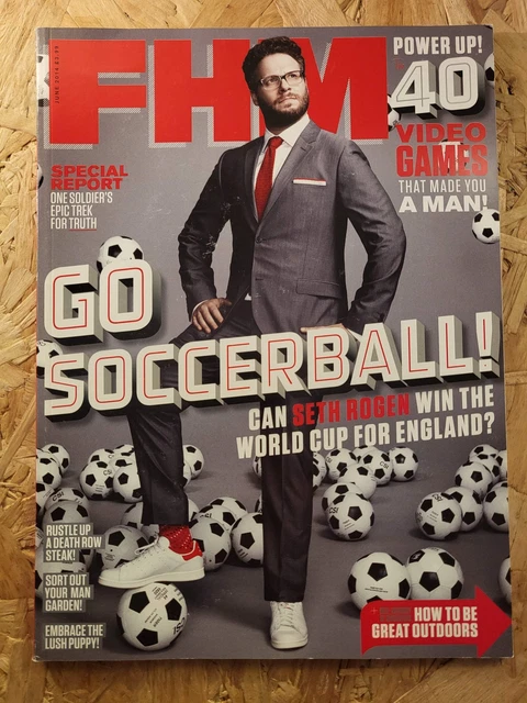 FHM MAGAZINE JUNE 2014 (937) Ksenija Seth Rogen £4.95 - PicClick UK