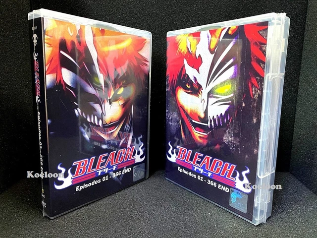 ANIME DVD BLEACH 死神 Complete TV Series Collection Boxset (1-366 End ...