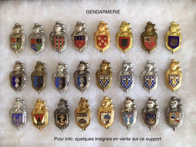 FRANCE GENDARMERIE - Insigne 3° Groupement de Gendarmerie Mobile ...