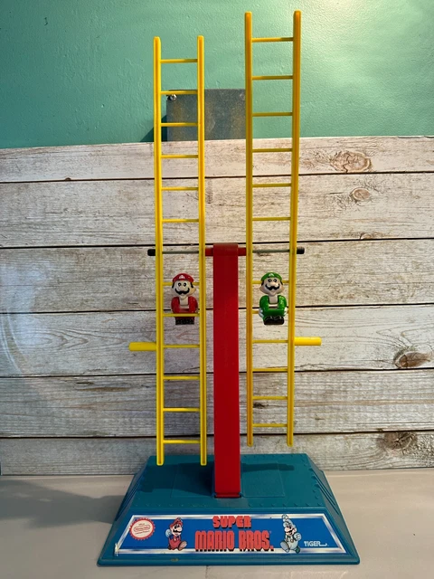 1989 TIGER NINTENDO Super Mario Bros. Ladder Race Game Inv-1208 $149.95 ...