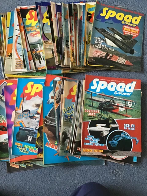COMPLETE SET OF Speed and Power Magazine’s (1974/5) . All 87 issues ...