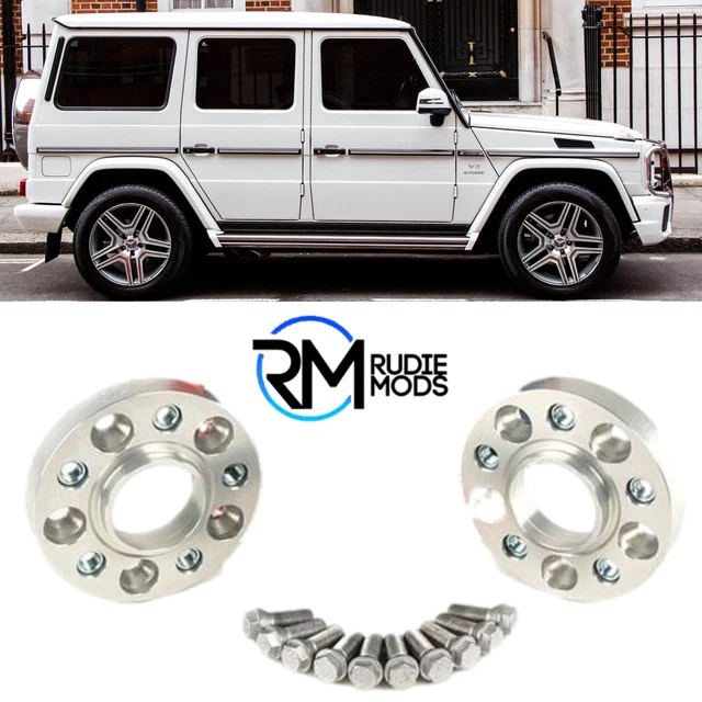 MERCEDES G-WAGON G Class 20mm Wheels Spacers 5x130 1 PAIR EUR 175,91 ...