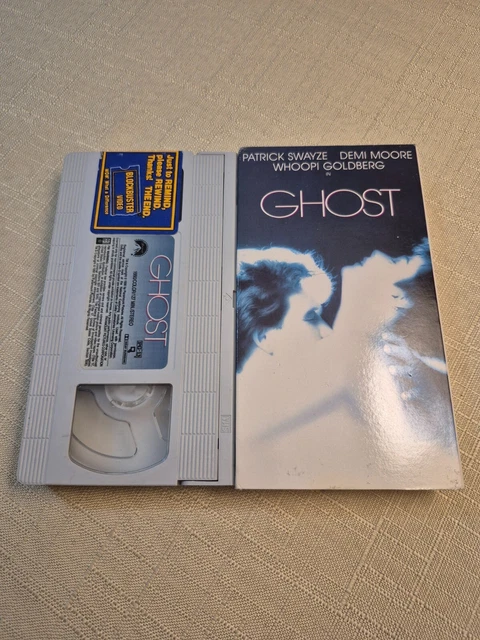 VHS GHOST MOVIE Paramount Patrick Swayze Like New £9.67 - PicClick UK