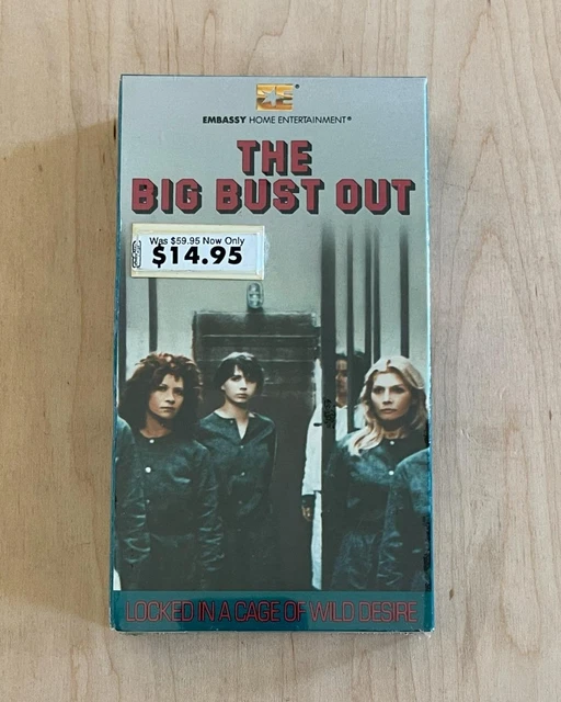 THE BIG BUST OUT (1972) Sealed VHS Embassy Women in Prison ...