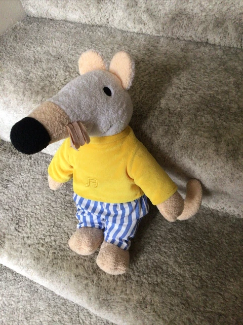 MAISY MOUSE MUSICAL Talking Plush Toy Lucy cousins 2003 12” Rare £30.00 ...