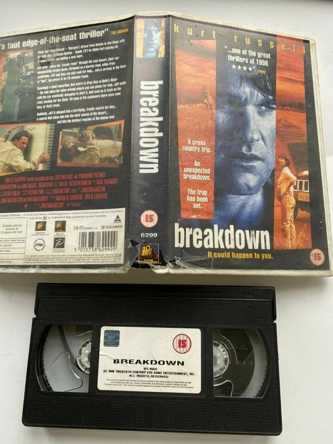 BREAKDOWN LA TRAPPOLA VHS Kurt Russell Katleen Quinlan FilmAuro EUR 2 ...