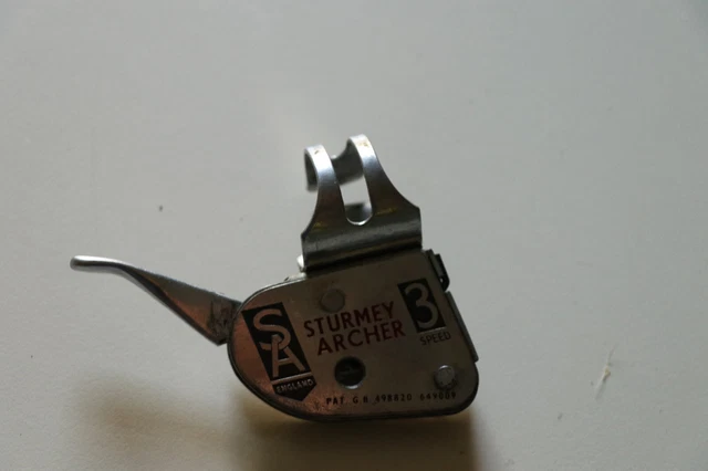 STURMEY ARCHER SCHALTUNG Schalthebel 3 Gang Pat 498820 649009 EUR 26,95 ...