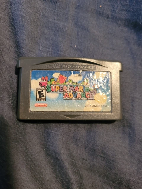 SUPER MARIO WORLD Super Mario Advance GBA Game boy Advance Authentic ...