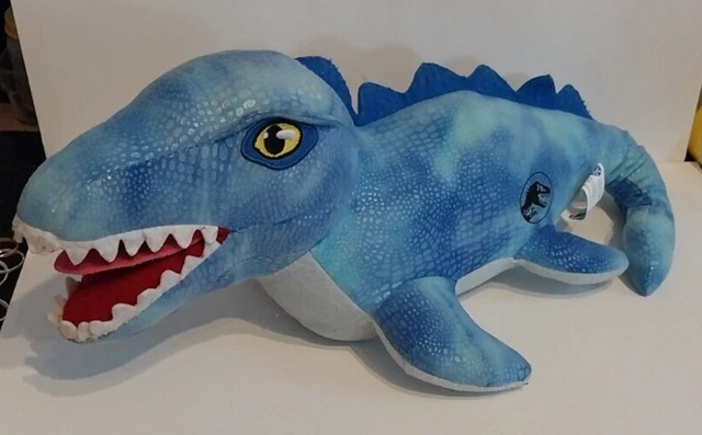 JURASSIC WORLD MOSASAURUS Dinosaur Whitehouse Leisure Soft Cuddly Toy ...