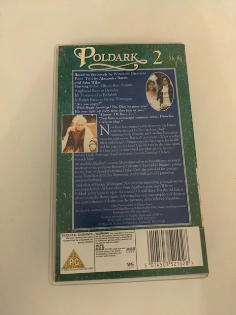 POLDARK 2 - Part 2 (VHS/H, 1994) £1.80 - PicClick UK