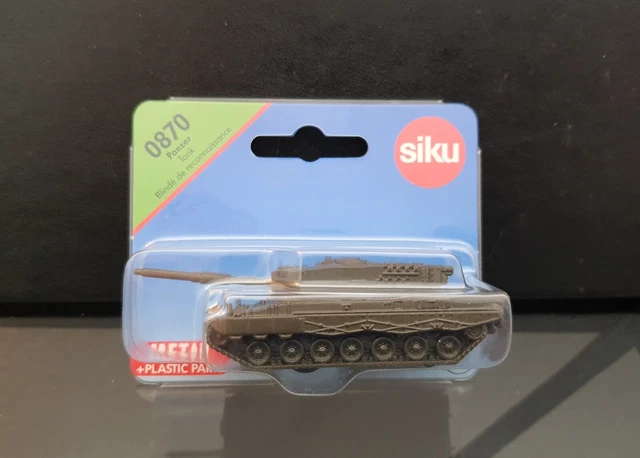 SIKU_ 1/64_ MILITARY_ #0870 Panzer Tank / Reconnaissance Armor_ MOC £5. ...