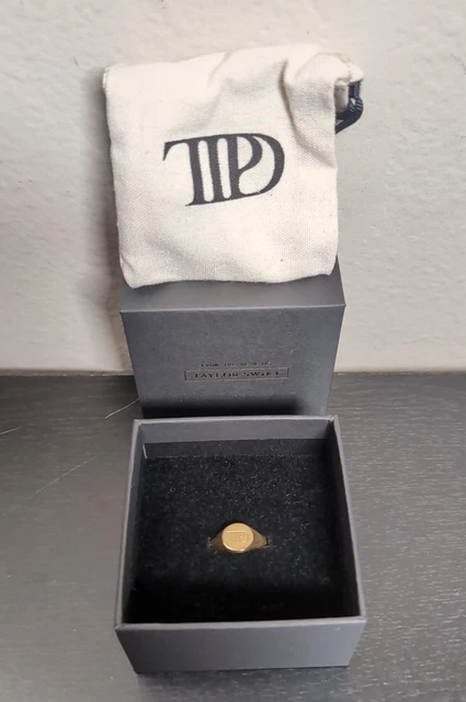 TAYLOR SWIFT THE Tortured Poets Department Ring Size 8 TTPD [SHIPS NOW ...