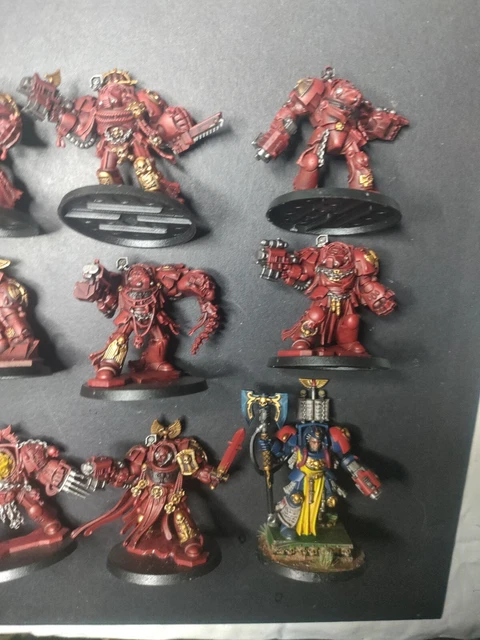SPACE HULK SPACE Marine Blood Angels Terminators Warhammer 40k peint ...