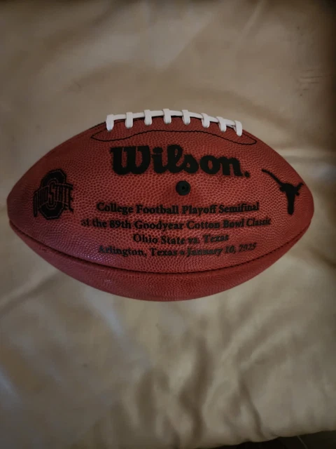 2025 CFP SEMI COTTON BOWL OHIO STATE-TEXAS COMMEMORATIVE FOOTBALL ...