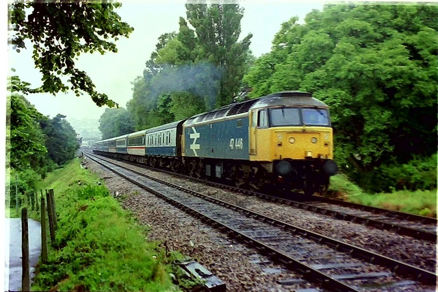 35MM RAILWAY COLOUR Negative Class 47 446 at Paignton £1.95 - PicClick UK