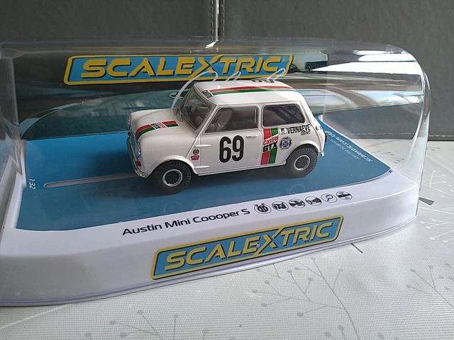 SCALEXTRIC C4438 AUSTIN Mini Cooper S Castrol Julien Vernaeve Club Car ...