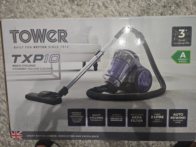 TOWER TXP10 MULTI Cyclonic Cylinder Vacuum Cleaner Hoover New In Box ...