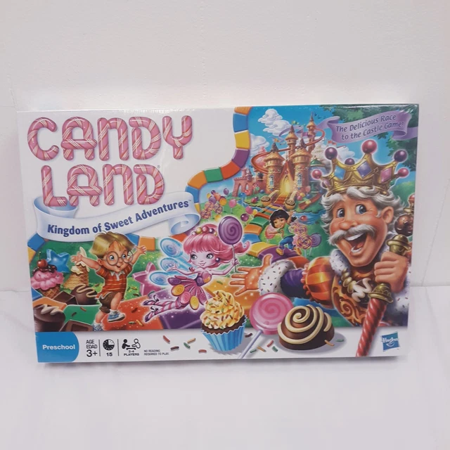 HASBRO GAMING CANDY Land Kingdom Of Sweet Adventures Board Game Sealed ...