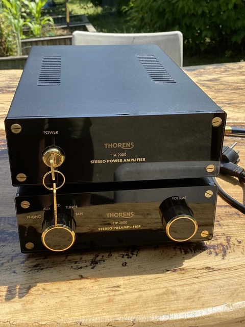 THORENS POWER AMPLIFIER & Pre Amplifier. TTA 2000. TTP 2000. EUR 811,89 ...
