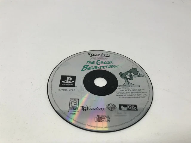 TINY TOONS ADVENTURES The Great Beanstalk Sony Playstation 1 PS1 PSX ...