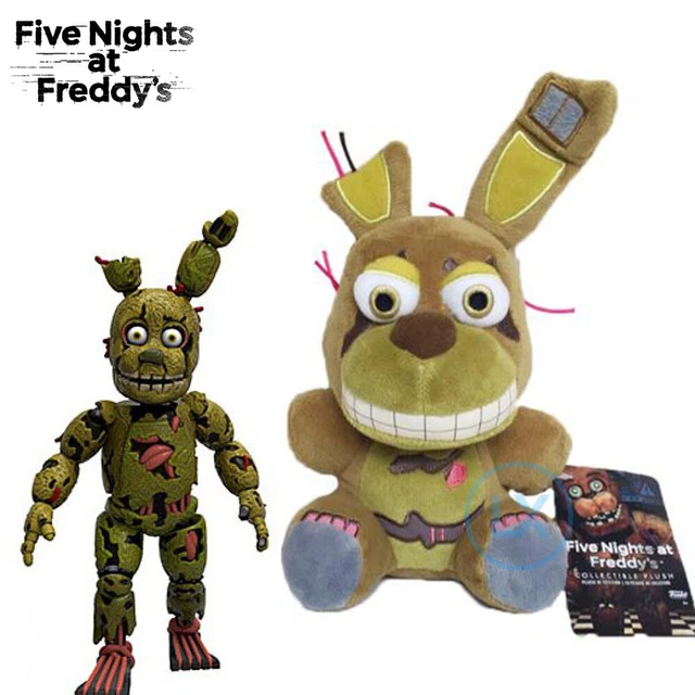 FNAF FIVE NIGHTS At Freddy's Springtrap Plushie Sanshee Plush Soft Toy ...