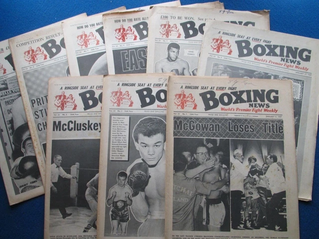 VINTAGE ' BOXING News ' Newspaper - Choose which issues you need from ...