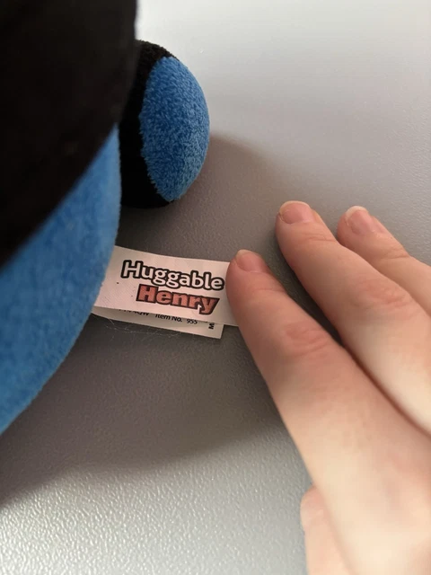 HUGGABLE HENRY HOOVER plush soft toy by casdon £33.00 - PicClick UK