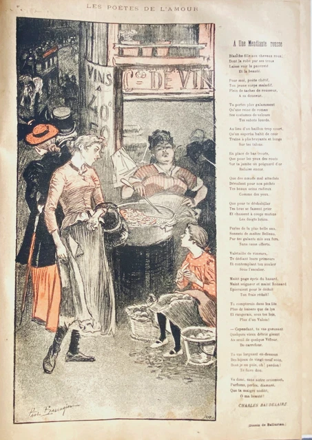 GIL BLAS STEINLEN And Balluriau 1894 No. 13 "Egg Of Hen By Jules Renard ...