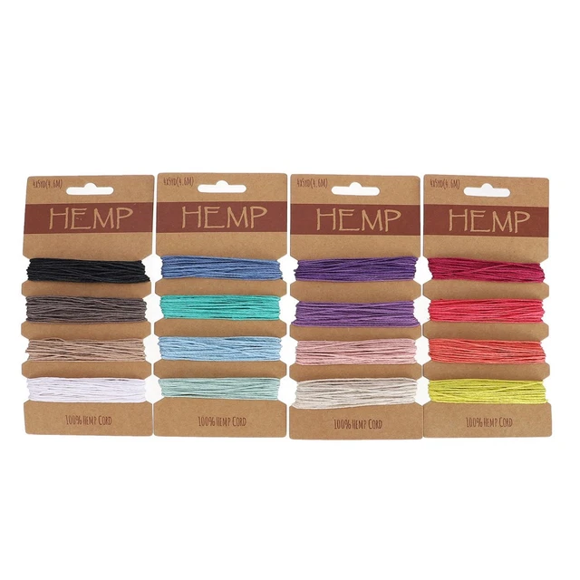 16 COLORS BRACELET Making Cord Craft String Crafting Twine for Crafts ...