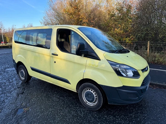2015 FORD TRANSIT Custom Swb Combi Runs And Drives Price Is Plus Vat £ ...
