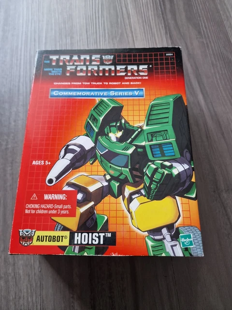 HASBRO TRANSFORMERS G1 Hoist Reissue MIB Unapplied Stickers Unused ...