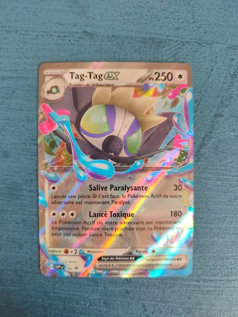 CARTE POKÉMON TAG-TAG EX SVP 100 Écarlate et Violet Français - Neuf EUR ...
